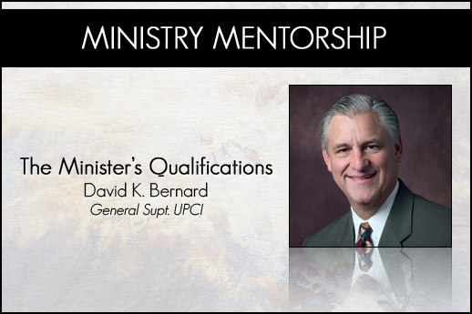 David.K.Bernard – Ministry Mentorship